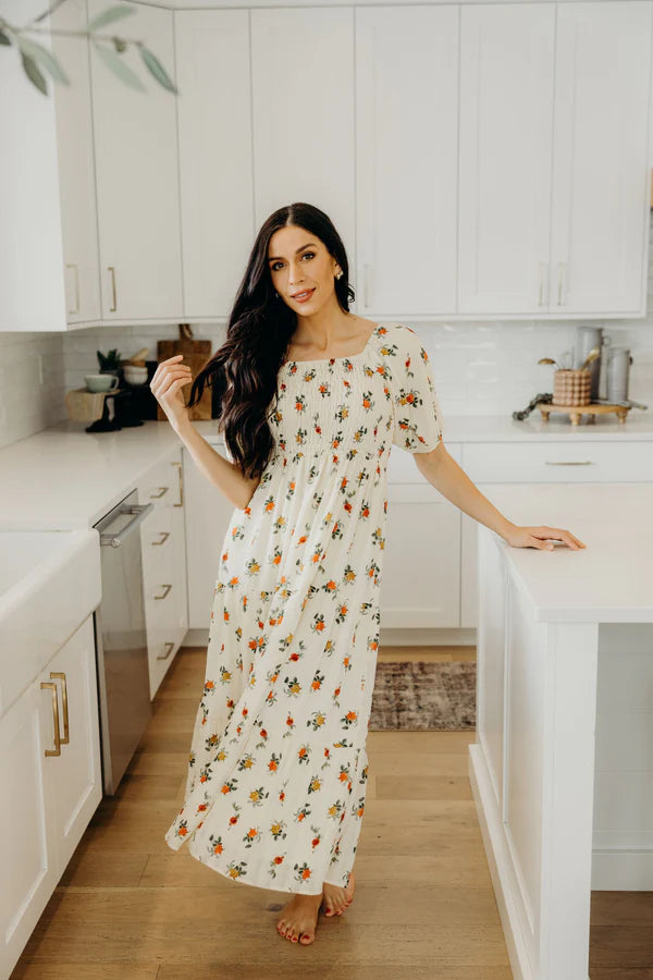 THE INDY MIDI DRESS - WILDFLOWER – On Trend